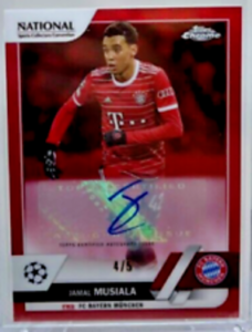 UEFA Autographs Jamal Musiala - Checklistcenter.com