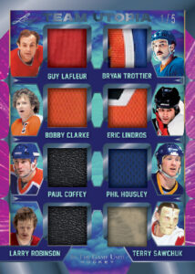 Team Utopia Relics Guy Lafleur, Bobby Clarke, Paul Coffey, Larry ...