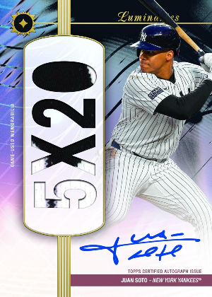 2024 Topps Luminaries - Baseball Card Checklist - Checklistcenter.com