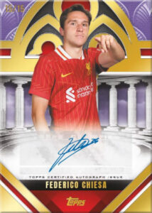 2024-25 Topps Palatial Liverpool FC - Soccer Card Checklist ...