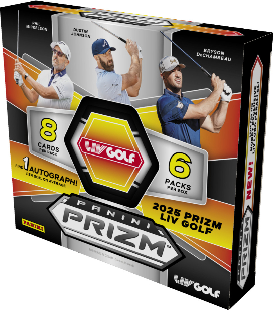 2025 Panini Prizm LIV - Golf Card Checklist - Checklistcenter.com