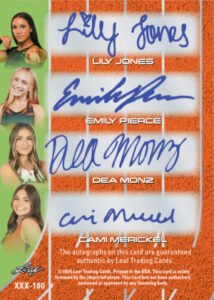 8 Track Auto Back Lily Jones, Emily Pierce, Dea Monz, Cami Merickel MOCK UP - Checklistcenter.com