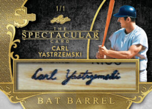 The Spectacular Card Bat Barrel Carl Yastrzemski MOCK UP ...