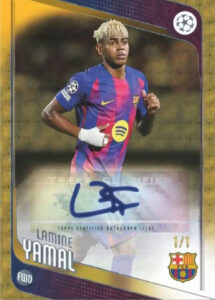 Base Auto SuperFractor Lamine Yamal MOCK UP - Checklistcenter.com