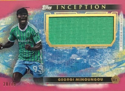 Rookie Jumbo Relics Georgi Minoungou - Checklistcenter.com