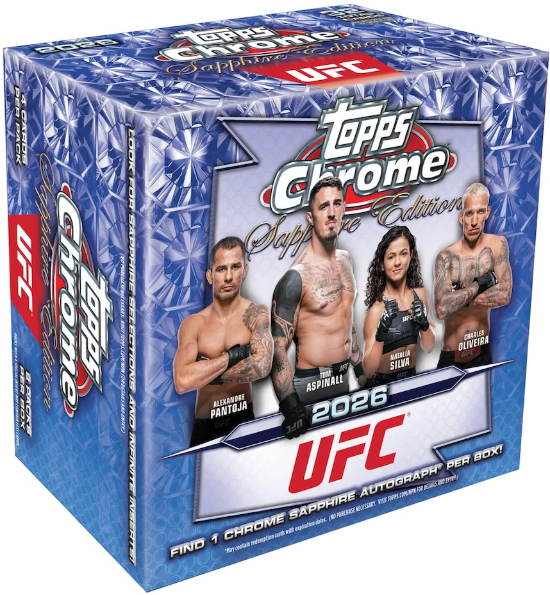 2026 Topps Chrome Sapphire UFC - MMA Card Checklist - Checklistcenter.com